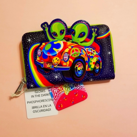 Loungefly | Bags | Loungefly Disney Parks Lisa Frank Wallet | Poshmark